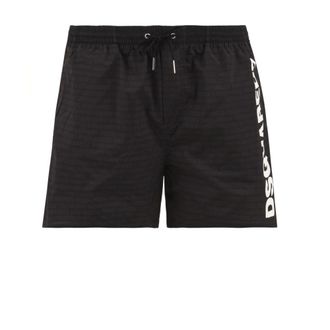 Dsquared2 Boxer Midi Badehose - - Swimwear - Herren - Schwarzk - XS
