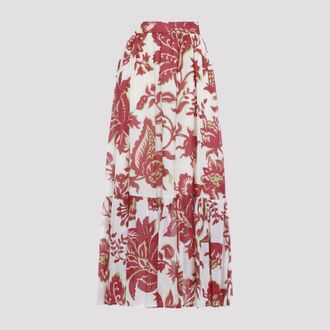 Etro Etro Flounce Hem Maxi Skirt