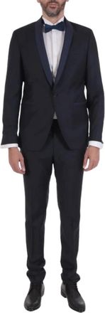 Karl Lagerfeld Homme, Costumes, Bleu, Taille: 2XL Tuxedo Suit Fun