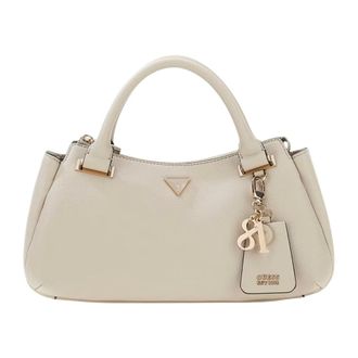 Guess Femme, Sacs, Beige, Taille: ONE Size Evie Charms Appliqu&egrave; Handbag
