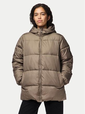 Pieces Winterjacke Maddie 17150938 Beige Relaxed Fit