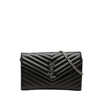 Saint Laurent Pre-owned Quilted Crossbody Bag - - Pre-owned - Damen - Schwarzk - ONE SIZE