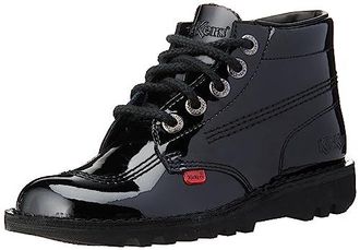 Kickers Kick Hi C, Bottes Classiques femme, Noir (Black Patent), 38 EU