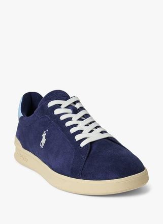 Polo Ralph Lauren traditionelle kurze II -Turnschuhe in Wildleder