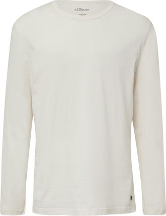 s.Oliver Herren T-Shirt Langarm 2170134 Grey/Black L