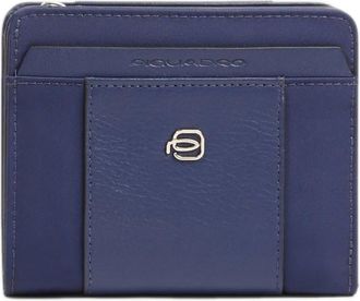 Piquadro Femme, Accessoires, Bleu, Taille: ONE Size Small Size Bifold Wallet
