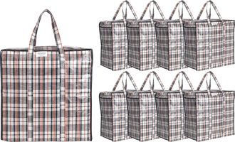 Josephine Osthoff Josephine Osthoff Unisex Schwerlast wasserdichte Aufbewahrungstaschen, Langlebig & Vielseitig, Mit Reißverschluss für Umzug & Einkaufen, 75L Kapazität