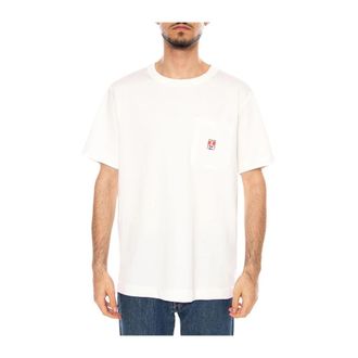 Wrangler Pocket Tee - - Tops - Herren - Wei&szlig; - L