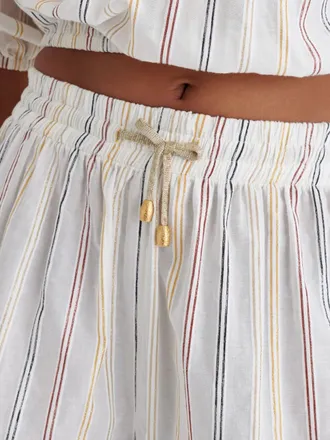 Eres Womens Neda Striped Shorts Ss25 W