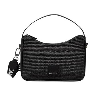 Karl Lagerfeld Geflochtene Hobo Bag - - Bags - Damen - Schwarzk - ONE SIZE