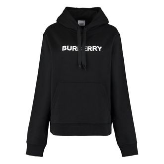 Burberry Bedruckter Hoodie - - Sweatshirts & Hoodies - Damen - Schwarzk - XS