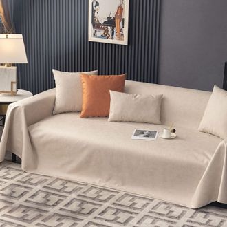 Generic wasserdichte Sofabez&uuml;ge/Decken-Schonbezug, weiches Leder, rutschfest, universelles Sofatuch f&uuml;r 1-, 2-, 3- und 4-Sitzer, stilvolles Dekor, Kratzfest, 