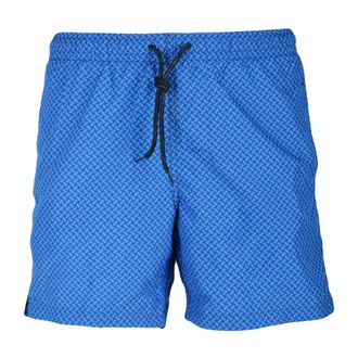 Drumohr Homme, Maillots de bain, Bleu, Taille: M Swim Shorts