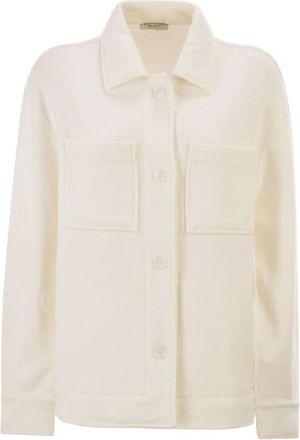 Dondup Femme, Vestes, Beige, Taille: 36 FR Surchemise &agrave; Poches Poitrine