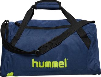 Hummel Core Sports Bag L Dark Denim/Lime Punch