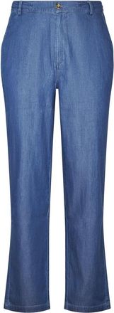 MC2 Saint Barth Homme, Pantalons, Bleu, Taille: M Chambray Denim Pantalons