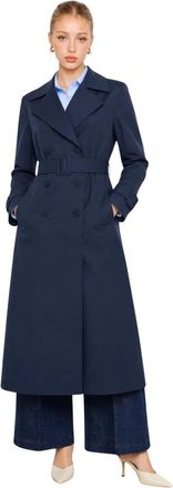 Kocca Femme, Manteaux, Bleu, Taille: 38 FR Trench Burbyx