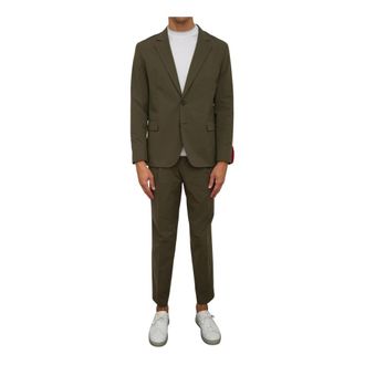 HUGO BOSS Anzug mit Einreiher - - Suits - Herren - Gr&uuml;n - XL