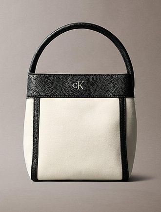 Calvin Klein Sac seau en toile de coton