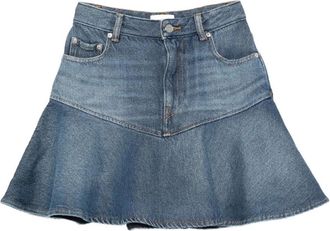 Ganni Femme, Jupes, Bleu, Taille: 38 FR Ganni Skirts Blue