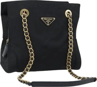 Prada Sac bandouli&egrave;re vintage Pre-owned - Femme - Pre-owned - Noir - Taille: ONE Size