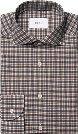 Eton Signature-Flanellhemd mit Karomuster, Contemporary in