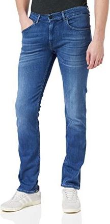 7 For All Mankind Slimmy Jean Slim, Bleu (Mid Blue 0bd), W29/L32 (Taille Fabricant: 29) Homme