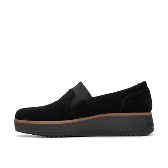 Clarks Damen Zylah Sky Slipper, Black SDE, 39.5 EU