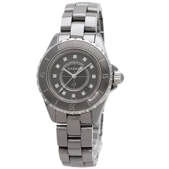 Chanel Montre-bracelet Pre-owned H3241 - Femme - Pre-owned - Gris - Taille: ONE Size