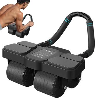 Generic AB-Roller f&uuml;r Kerntraining, Bauchroller, automatischer Bauchmuskel-Roller mit Ellenbogenst&uuml;tze, stabiles Trainingsger&auml;t f&uuml;r Konditionstraining