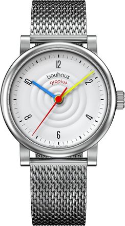 Walter Gropius Analoguhr SOUND OF BAUHAUS AUTOMATIK