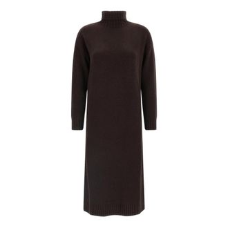 Max Mara Fragore Midi Dress - - Dresses - Damen - Braun - S