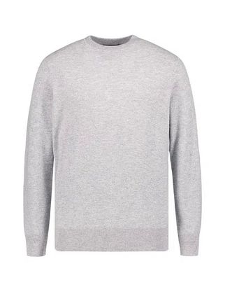 Boggi Milano Herren Pullover grau unifarben