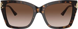 Jimmy Choo London unisex, Accessoires, Brun, Taille: 54 MM Jc5012 Lunettes de soleil