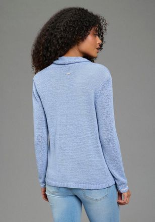 Laura Scott Strickjacke mit l&auml;ssigem Schalkragen, figurumspielende Passform