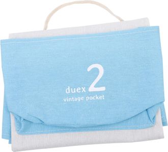 SOLUSTRE Baumwoll Leinen Hängeaufbewahrungstasche Leicht Dehnbar Einfachen Montage Vielseitige Aufbewahrungslösung für Kleine Gegenstände Stilvoll und Platzspa