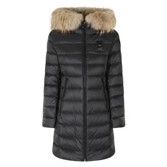Blauer Kristin Daunenjacke - - Coats - Damen - Schwarzk - XL