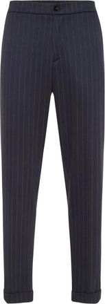 Billionaire Boys Club pantalon à fines rayures - Bleu