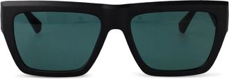 Calvin Klein Jeans Sonnenbrille mit eckigem Gestell - Schwarz