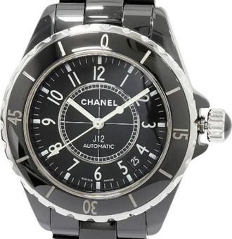 Chanel Pre-owned J12 Black Ceramic - Homme - Pre-owned - Noir - Taille: ONE Size