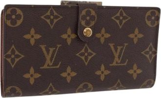 Louis Vuitton Pre-owned Vintage Monogram Canvas Wallet - - Pre-owned - Damen - Braun - ONE SIZE