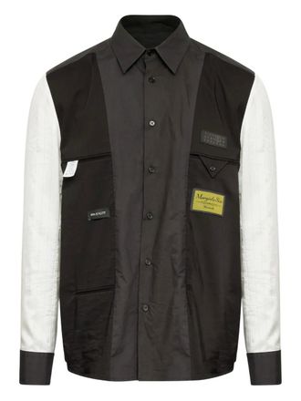 Maison Margiela chemise &agrave; manches longues - Noir