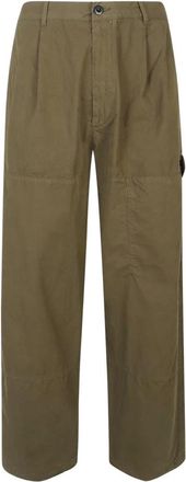 C.P. Company C.p. Company, Homme, Pantalons, Vert, Taille: XL Cargo Pant In Microreps Peached