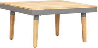 vidaXL Vidaxl - Garten-Couchtisch 60x60x31,5 cm Massivholz Akazie