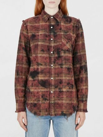 R13 Hemdbluse R13 Damen Farbe Rot