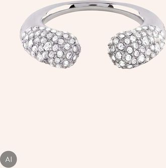 Guess Ring Moon Drops silber