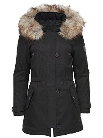 Only Only OnlIris OTW Parka pour femme - Noir - S