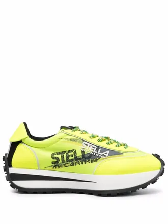 Stella McCartney baskets Reclypse en polyester recycl&eacute; - Jaune