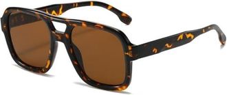 Generic Lunettes De Soleil Carr&eacute;es &Agrave; Grande Monture For Hommes Et Femmes, For Les Vacances En Plein Air La Conduite(Multi-colored)