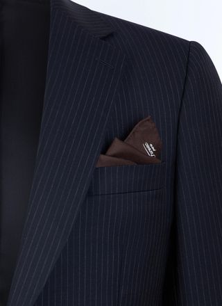 Fursac Pochette en twill de soie - Taille Unique - Homme